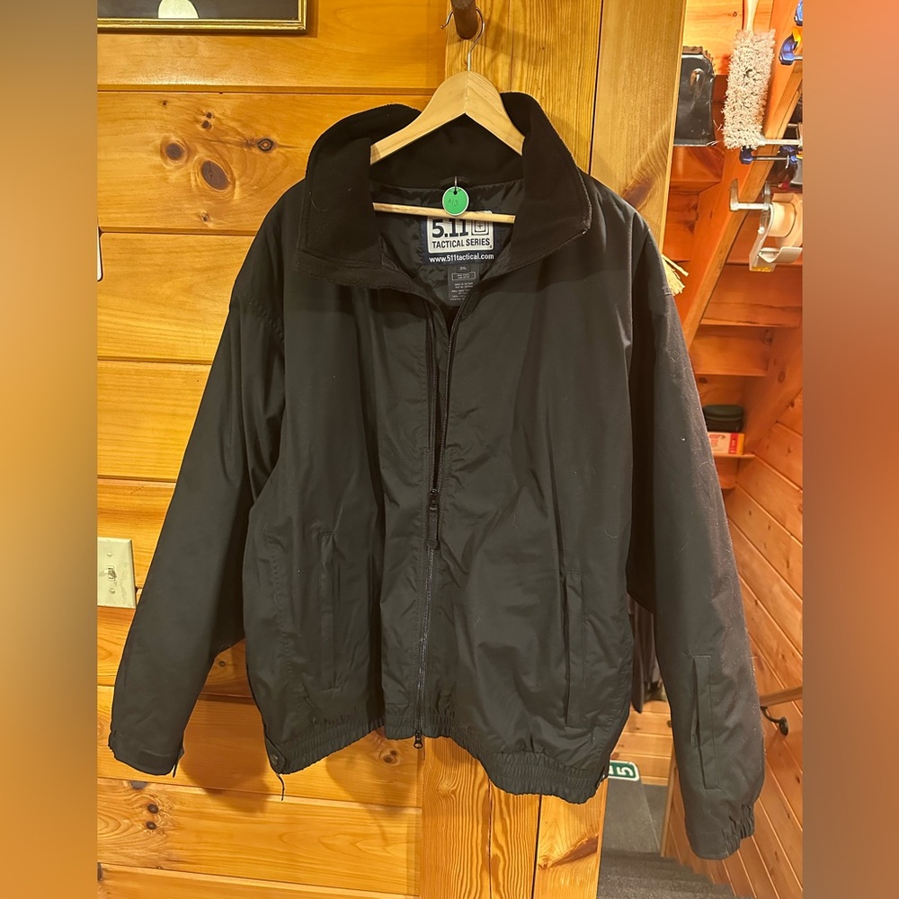 511 Tactical Jacket. Law Enforcement. Black And Lined - Gem